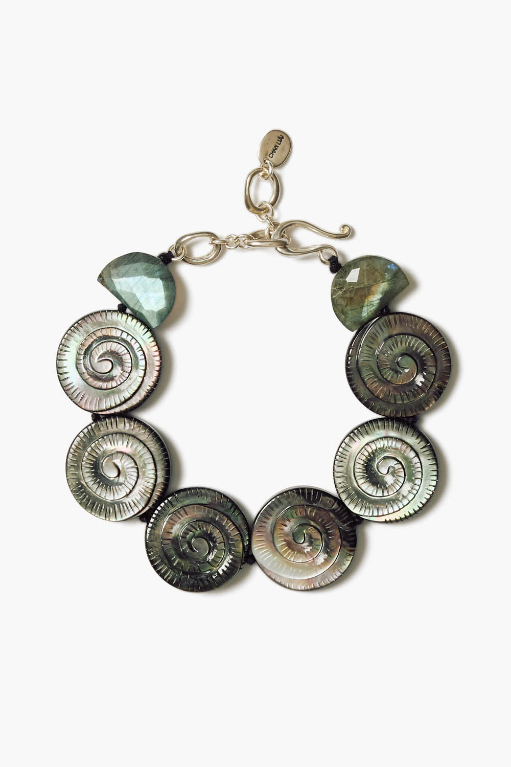 Nautilus Bracelet Black MOP – Chan Luu