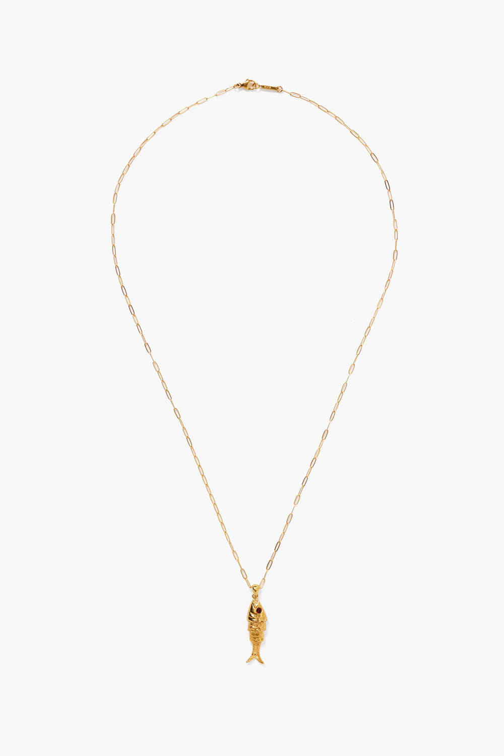 Koi Necklace Garnet – Chan Luu