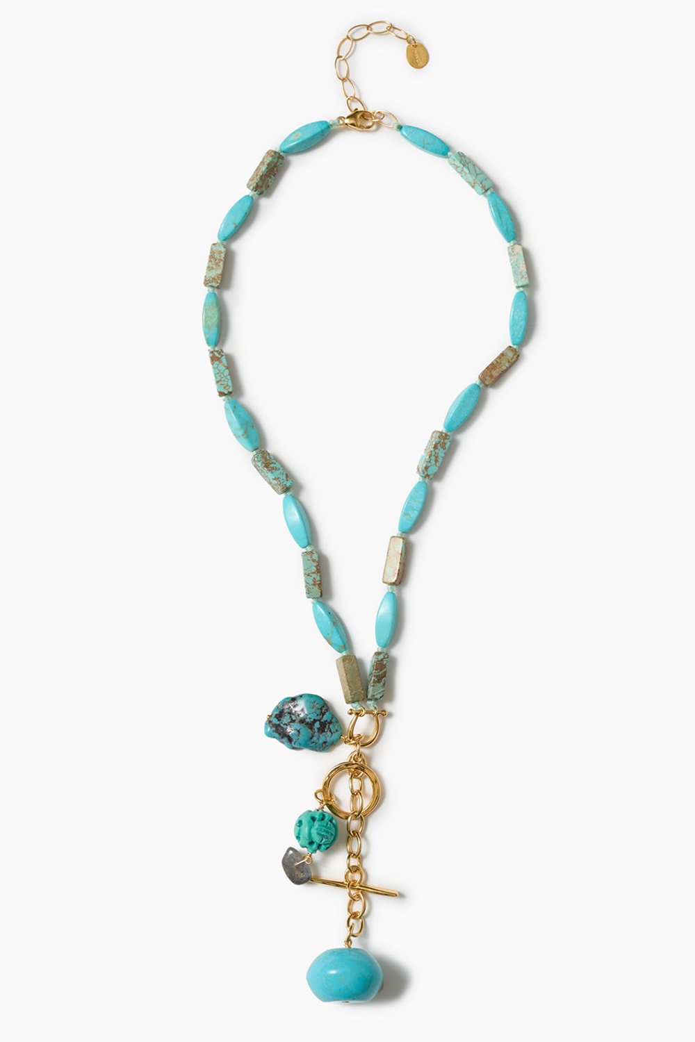 Alexandria Necklace Turquoise – Chan Luu