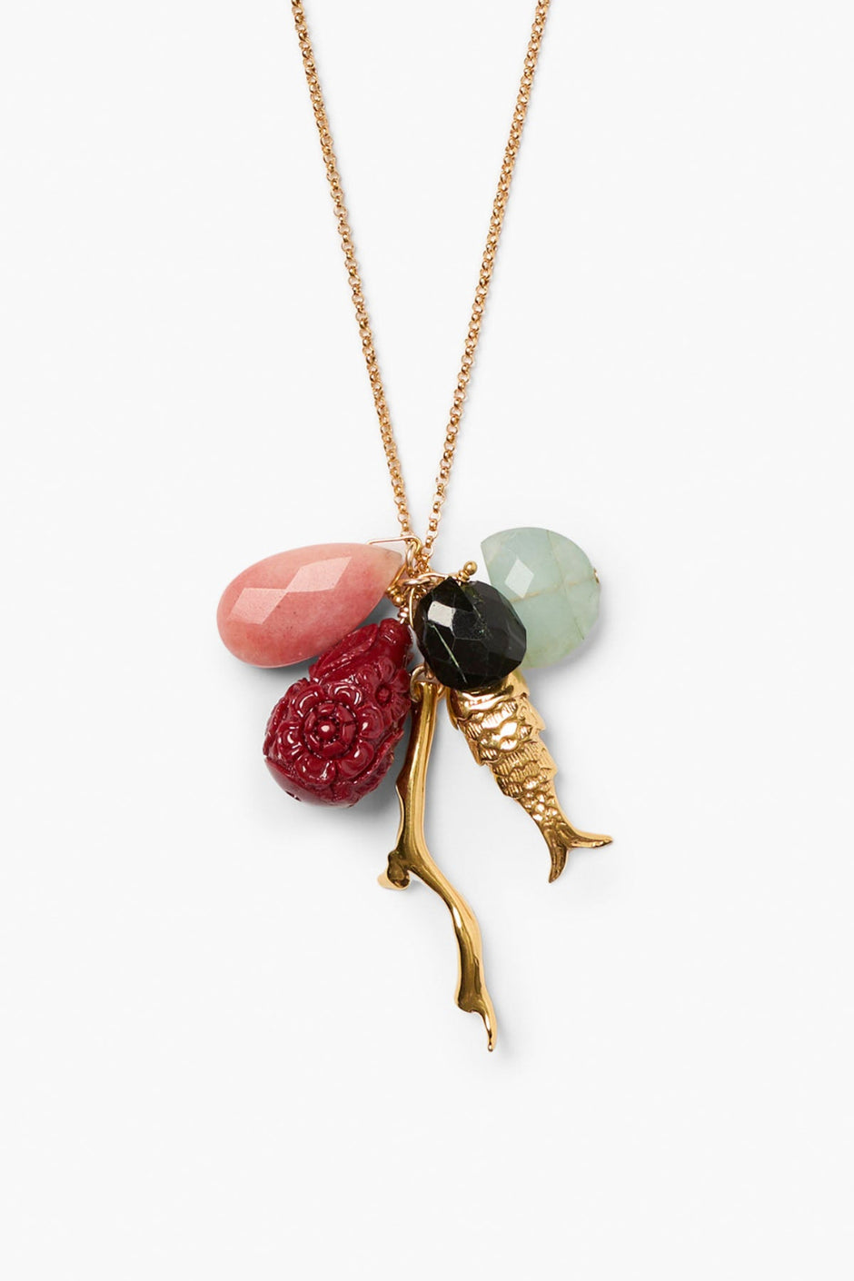 Anemone Charm Necklace Multi – Chan Luu