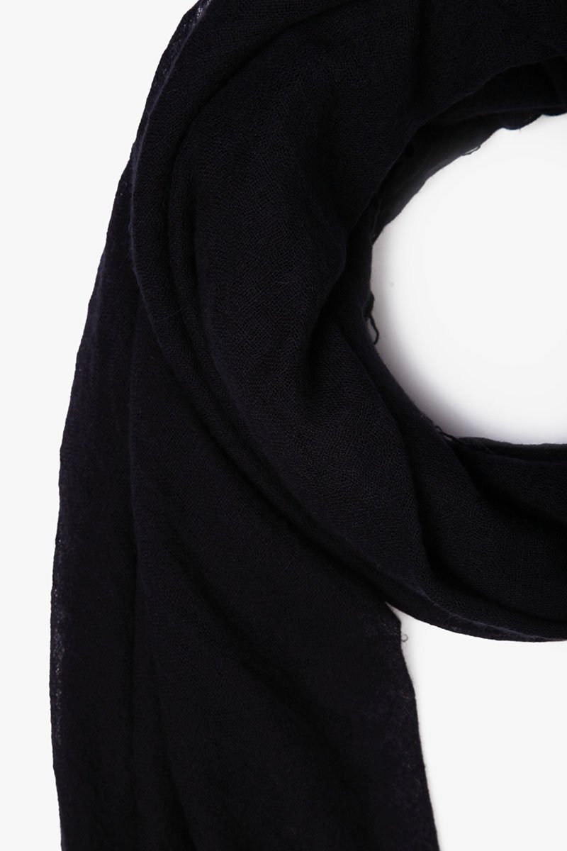 Black Cashmere & Silk Scarf | Chan Luu